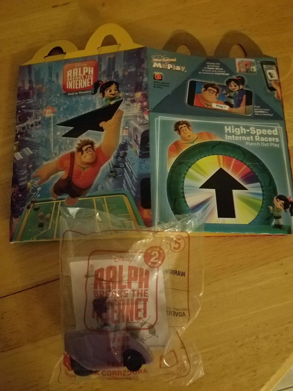 MCDONALDS 2018 Happy Meal Toy Ralph Breaks The Internet #5 Yess *NEW* W ...