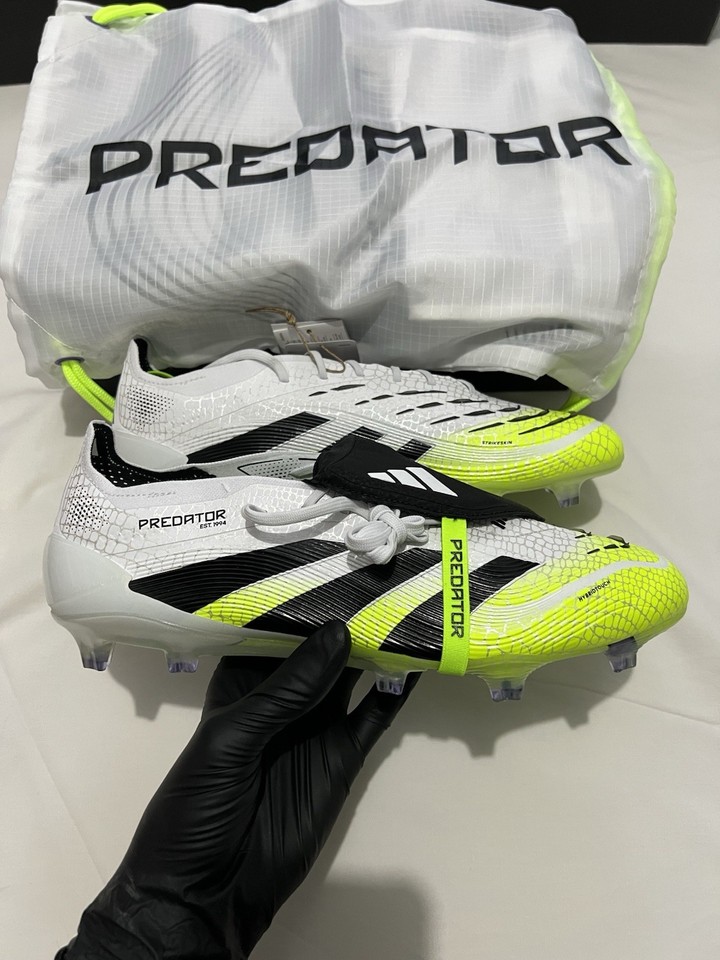 Adidas Predator Elite FG Green/White UK 10.5 Brand New Box & Bag | eBay UK