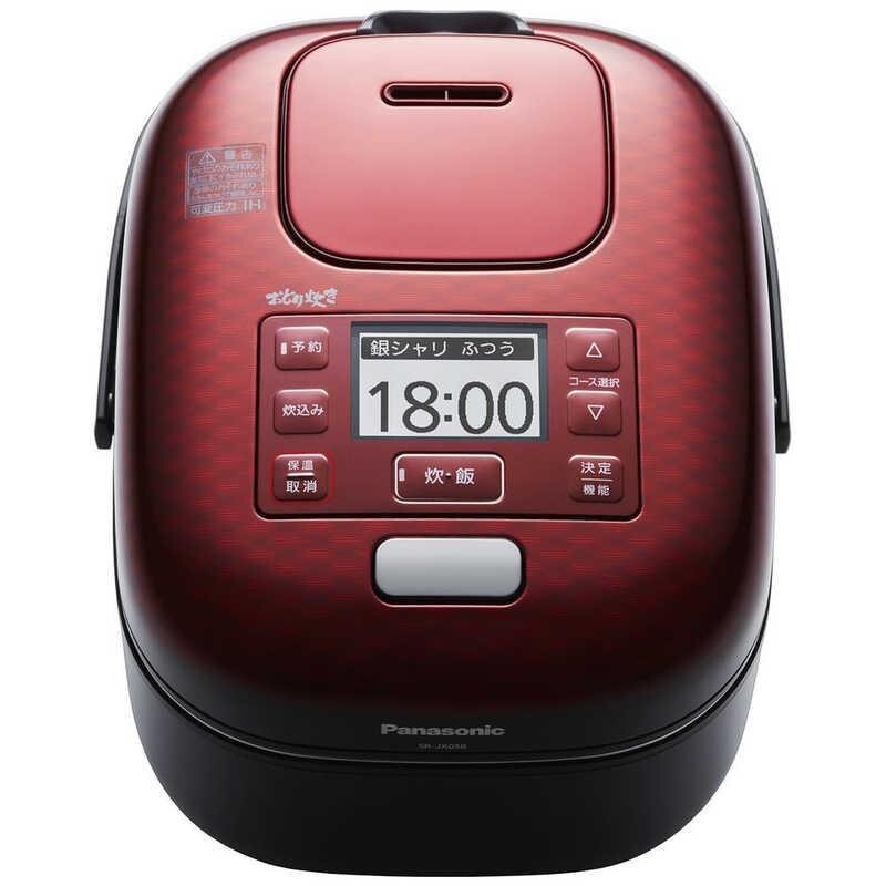 Panasonic SR-JX058-K Variable Pressure IH Rice Cooker 3 CUP Red 100VAC | eBay