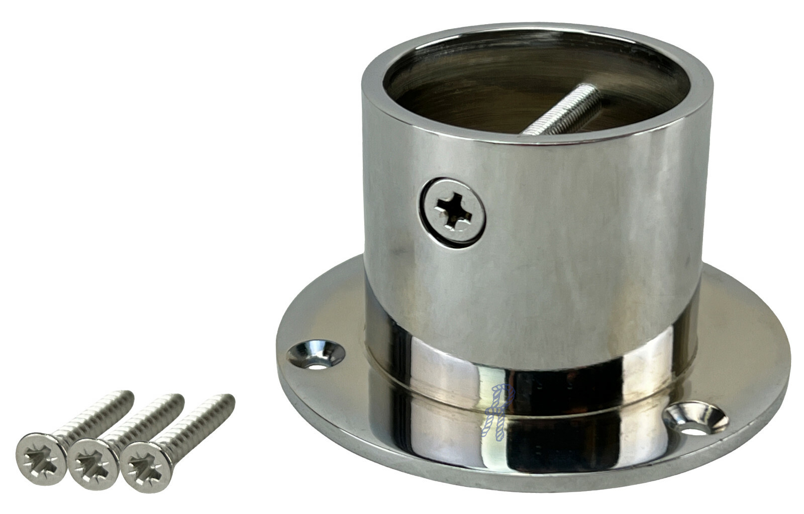 Decking Rope Rope Cup Ends Garden Fittings Fixings Chrome Brass Satin ...