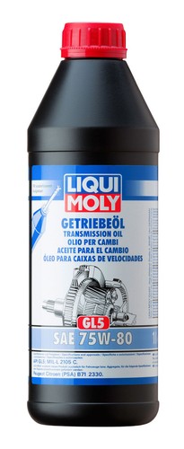 Liqui Moly Gear Oil GL5 75W-80 1L fits Alfa Romeo GTV 916 3.0 V6 24V ...