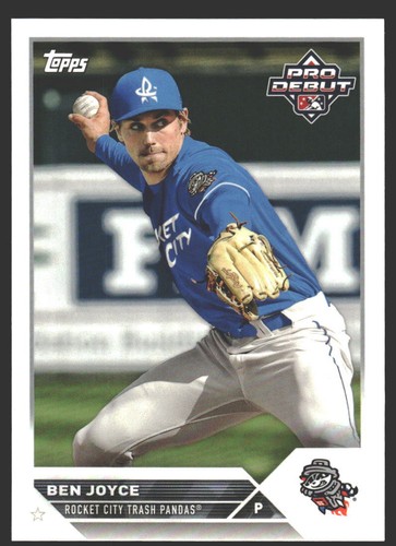 Ben Joyce #PD-56 2023 Topps Pro Debut Rocket City Trash Pandas | eBay