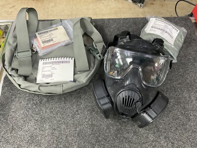 Military Avon M50 Gas Mask and Carry Bag Medium | eBay