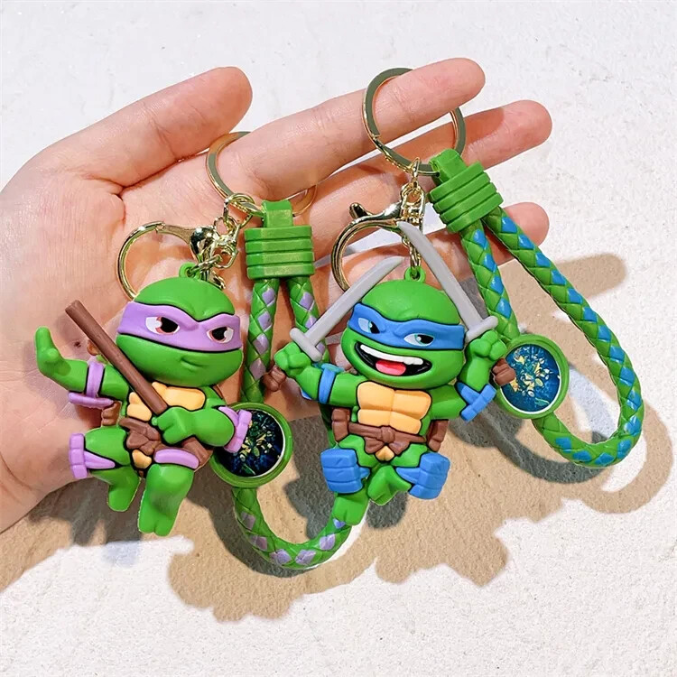 Teenage Mutant Ninja Turtles 3D Characters Silicone Keychain TMNT | eBay