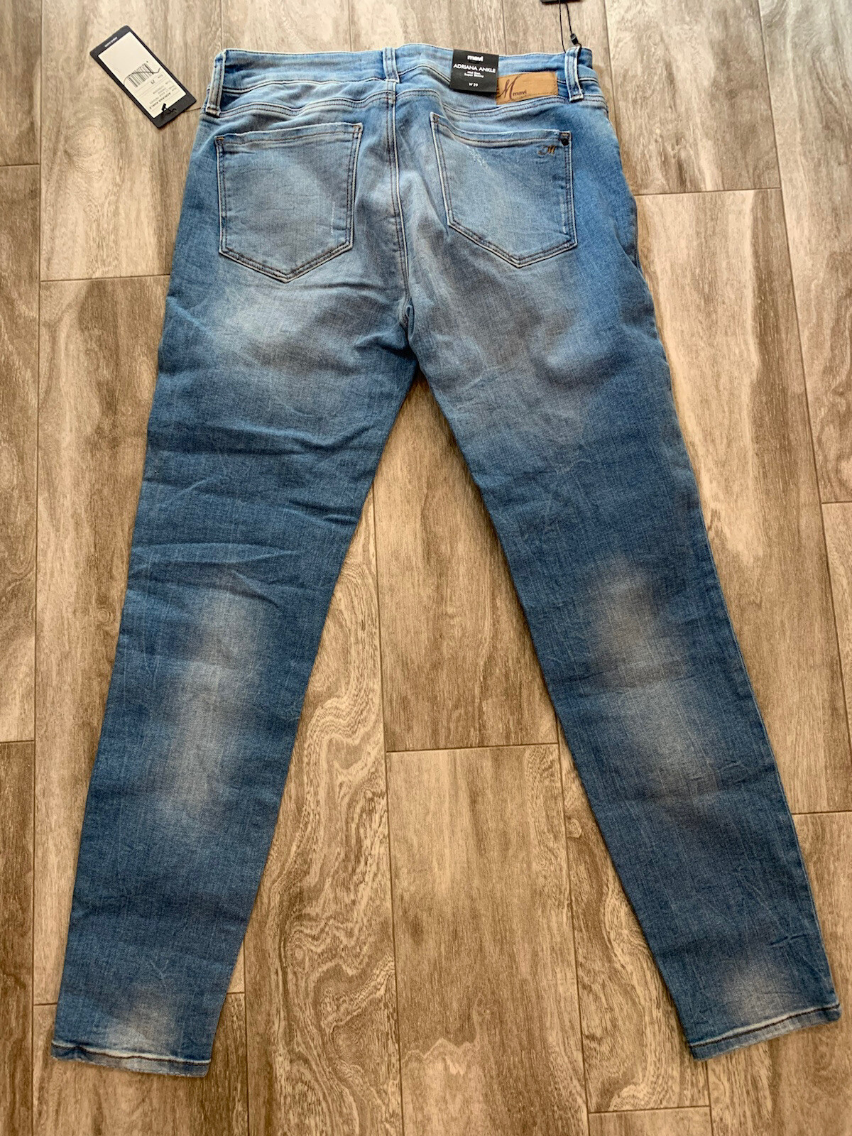 Mavi Jeans 28 Ariana Ankle LT Patched Vintage | eBay