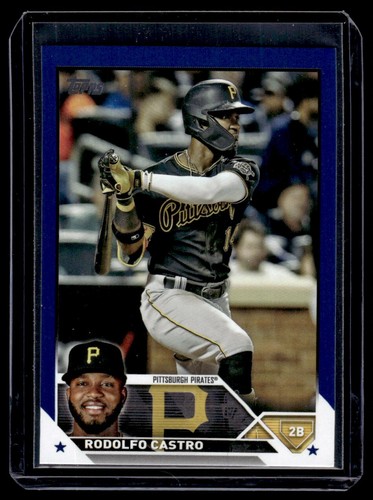 2023 Topps (Blue Border) Rodolfo Castro Pittsburgh Pirates #484 | eBay