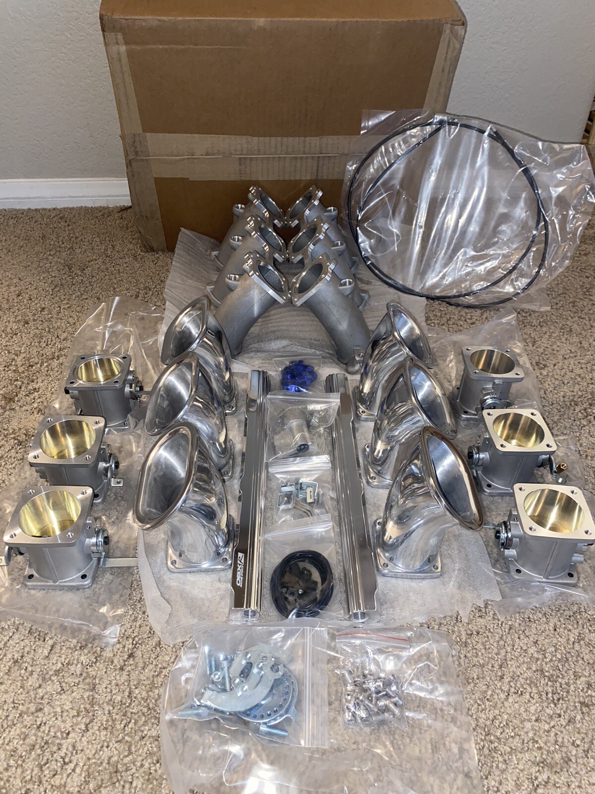 350z/G35 (03-06 VQ35DE) OBX ITB Kit, 350z Intake Kit, 350z parts, G35 ...
