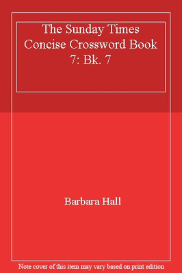 "Sunday Times" Concise Crosswords: Bk. 7 | eBay