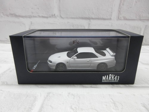 Mini car 1/43 Mark 43 MARK43 Nissan Skyline GT-R V・spec II BNR34 White ...