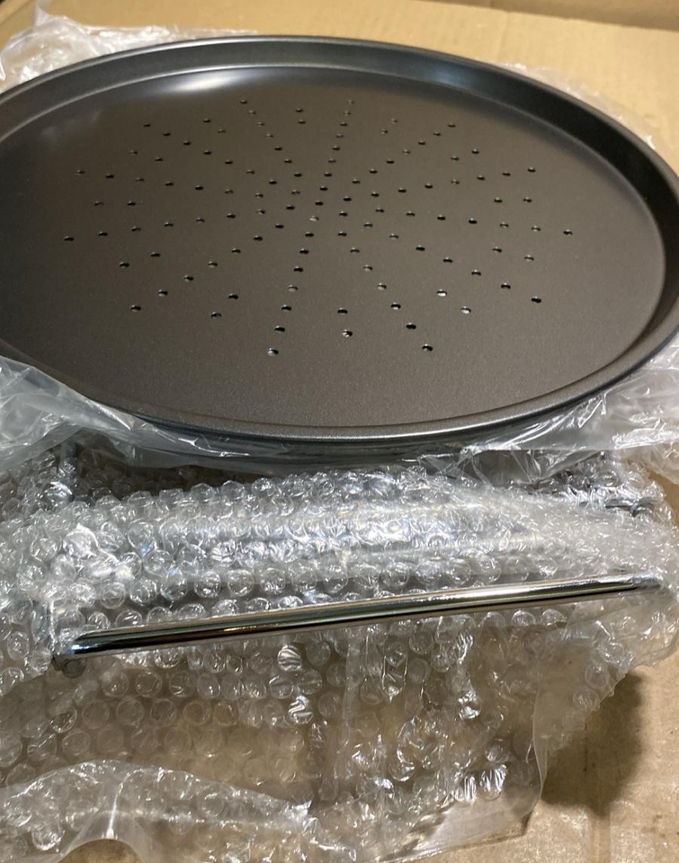 Cabilock Pizza Baking Set and Pizza Rack Perforated Pizza Tray Non ...