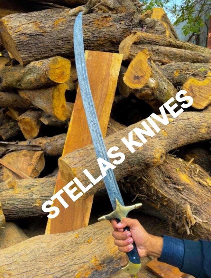 Real Handmade Islamic Sword, Long Sword, handmade Sword, Islamic ...