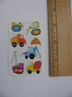 Mrs. Grossman's Stickers CHUBBY CONSTRUCTION Vehicles 1 Mod 2" X 3.25 ...