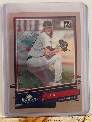 2020 Donruss A.J. Puk The Rookies Set (893/999) | eBay