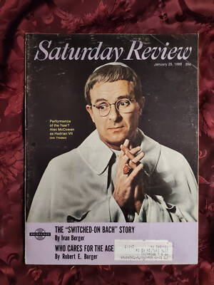 Saturday Review January 25 1969 SWITCHED-ON BACH MOOG ALEC MCCOWEN | eBay