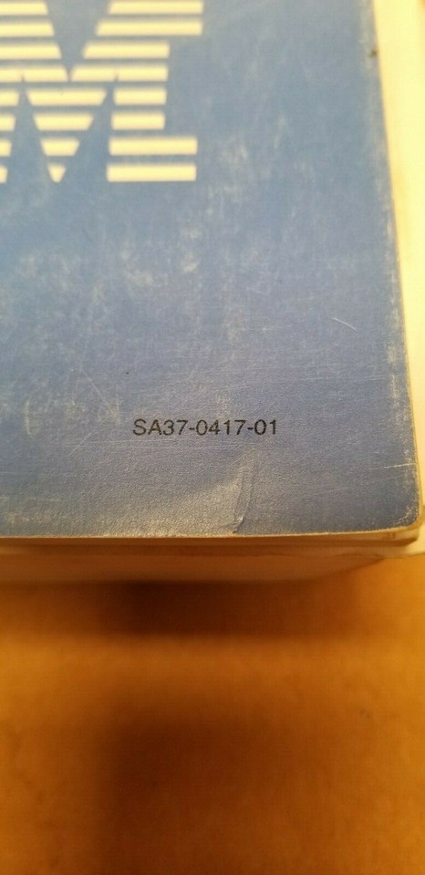 IBM Optical Library 3995 CXX Operators Guide C-Series GA32-0352-02 Rare ...
