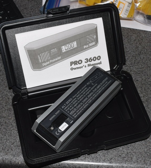 Mitutoyo PRO3600 Digital Protractor and Data Output for sale online | eBay