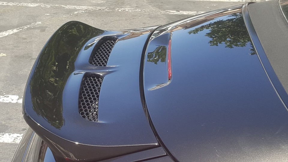 Porsche 996 Duck Tail spoiler wing 99-04 ruf t coup or cab 996 w/ GT3 ...
