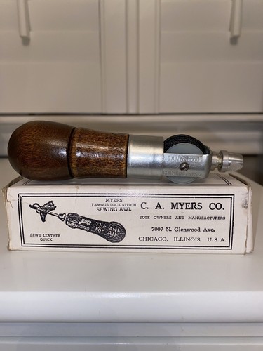 C. A. Myers Co Vintage Sewing Awl in Box With Instructions | eBay