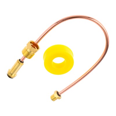 Propane Regulator Copper Pigtail POL x 1/4" NPT Male Pipe Thread Solid ...