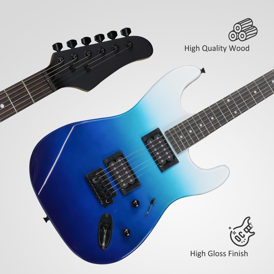 Ktaxon KST 39" Full Size Electric Guitar 6 Strings School Band Beginner ...