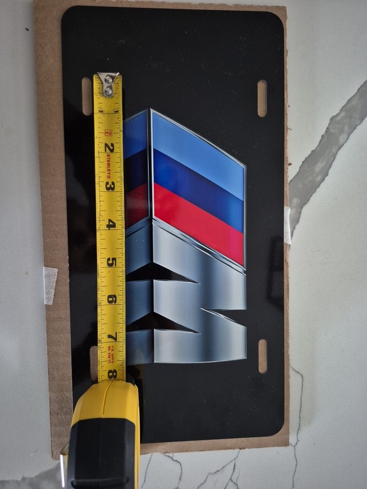 Front Vanity License Plate "Will Run" Enjoy Tail Lights Quiet Racing ...