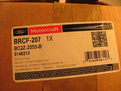 ST3 MOTORCRAFT BRCF-207 REAR LEFT BRAKE CALIPER BC2Z-2553-B FORD E-450 ...