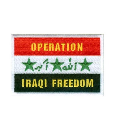 Operation Iraqi Freedom Iraq Flag Patch, Military Patches | eBay