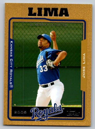 2005 Topps #475 Jose Lima Kansas City Royals | eBay