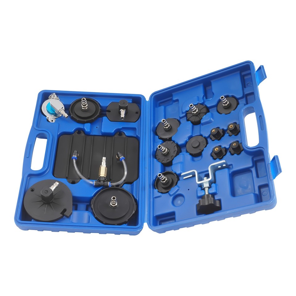 Cylinder Bleeder Kit Brake Fluid Pressure Bleeder Adapter Sets w /12 ...