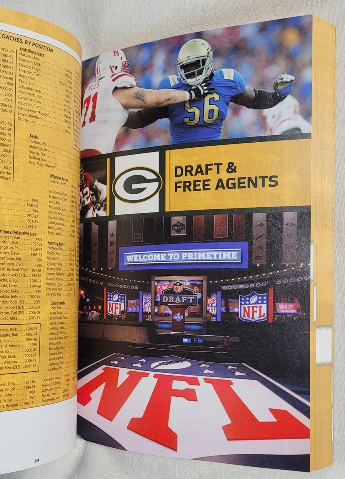 2013 Green Bay Packers Media Guide, Aaron Rodgers, Eddie Lacy, Jordy ...