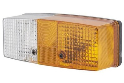 HELLA 1489041 ERW Indicator White Yellow Front Left Black 12V/24V ...