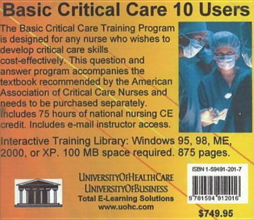 Basic Critical Care 10 Users by Caroline Young, Daniel Farb, Cyndie ...
