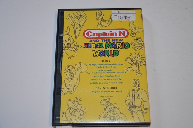 Captain N And The New Super Mario World (DVD, 2007, 2-Disc Set) for ...
