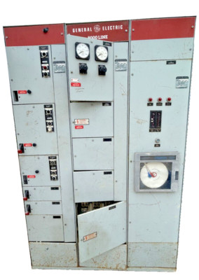 GENERAL ELECTRIC 8000 LINE 600A 480V 3PH 4W MOTOR CONTROL CENTER | eBay