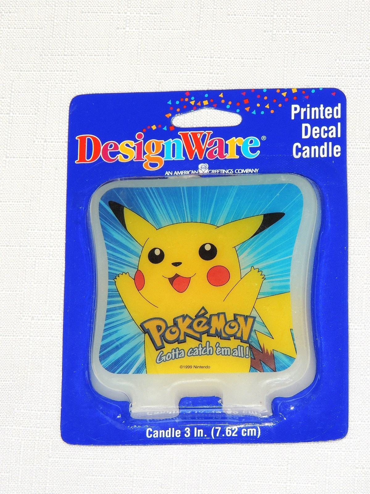 NEW ~ POKEMON ~ 1- WAX CANDLE AMERICAN GREETINGS PARTY SUPPLIES | eBay