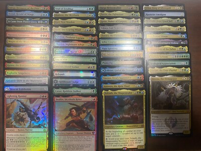 HUGE Lot of 50 FOIL MYTHIC Rare Cards only - MTG Magic NM Lot #1603 | eBay