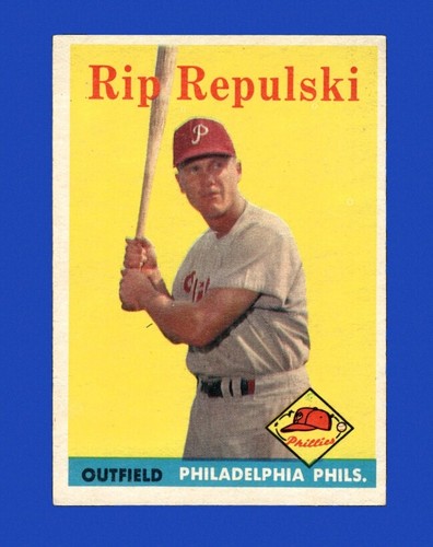 1958 Topps Set-Break # 14 Rip Repulski NR-MINT *GMCARDS* | eBay