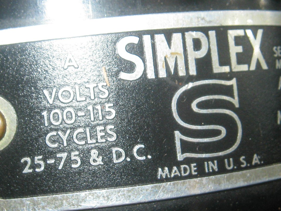 1940's 1950's Original Vintage Used The Simplex Sewing Machine Made USA ...