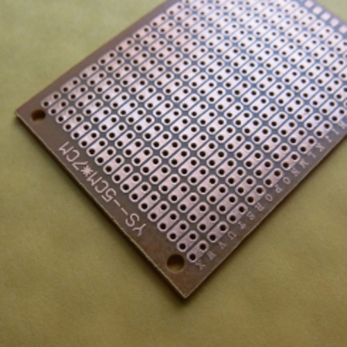 7x5cm PCB Veroboard Prototype Stripboard Strip Vero Board breadboard 2. ...