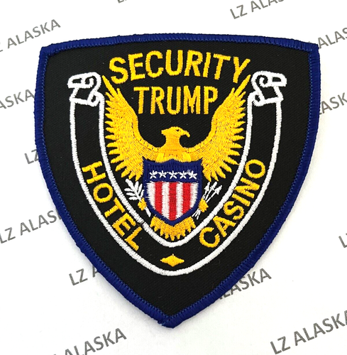 TRUMP HOTEL & CASINO SECURITY PATCH (PD8) POLICE | eBay
