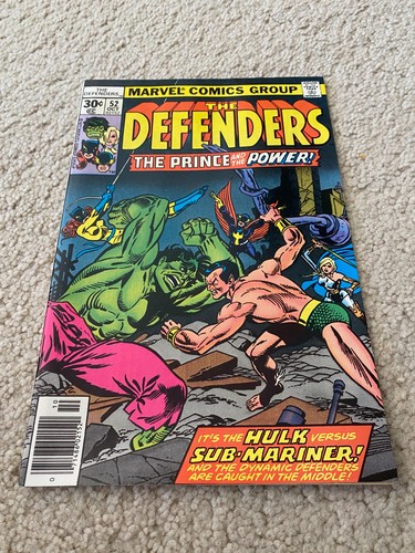 Defenders 52 NM- 9.2 High Grade Incredible Hulk Doctor Strange Valkyrie ...