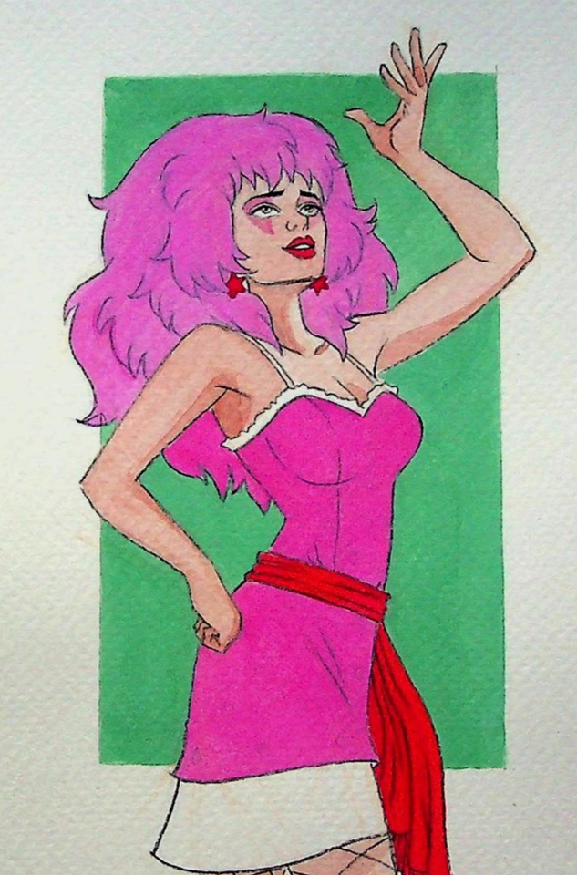 Jem and the Holograms Jeffery Jimenez SIGNED Hand Painted Pinup Art 8 ...