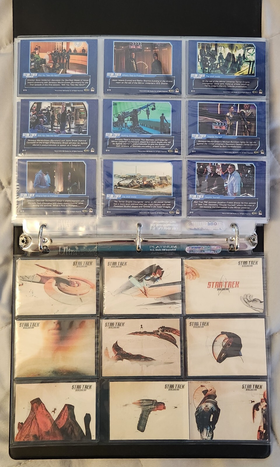 Star Trek Discovery Season One Mini Master Set Subsets Toppers Promos ...