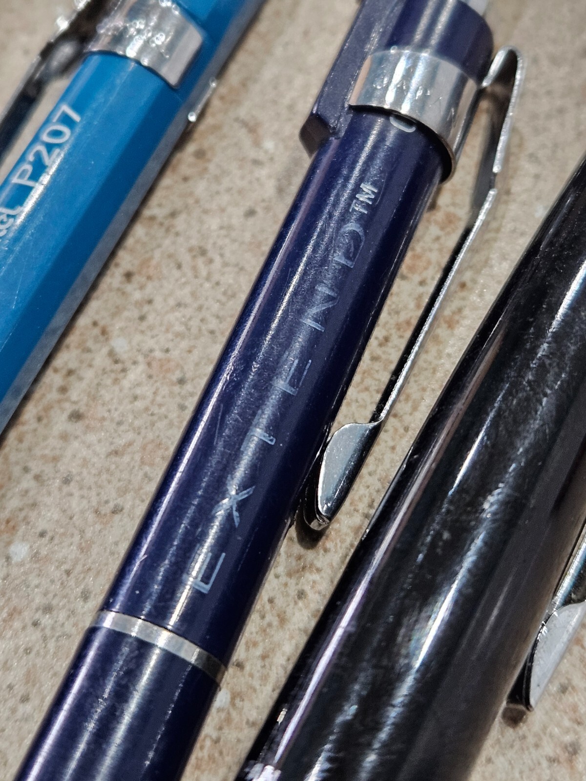 9 Vintage Pentel Mechanical Pencils Japan Extend, Gold Automatic ...