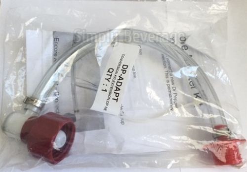 Brand New DP Adapter, Coke to Dr. Pepper BIB Adapter, Coke to Maroon ...