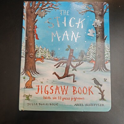 Stick Man Jigsaw Book by Julia Donaldson (Hardcover, 2010) | eBay UK
