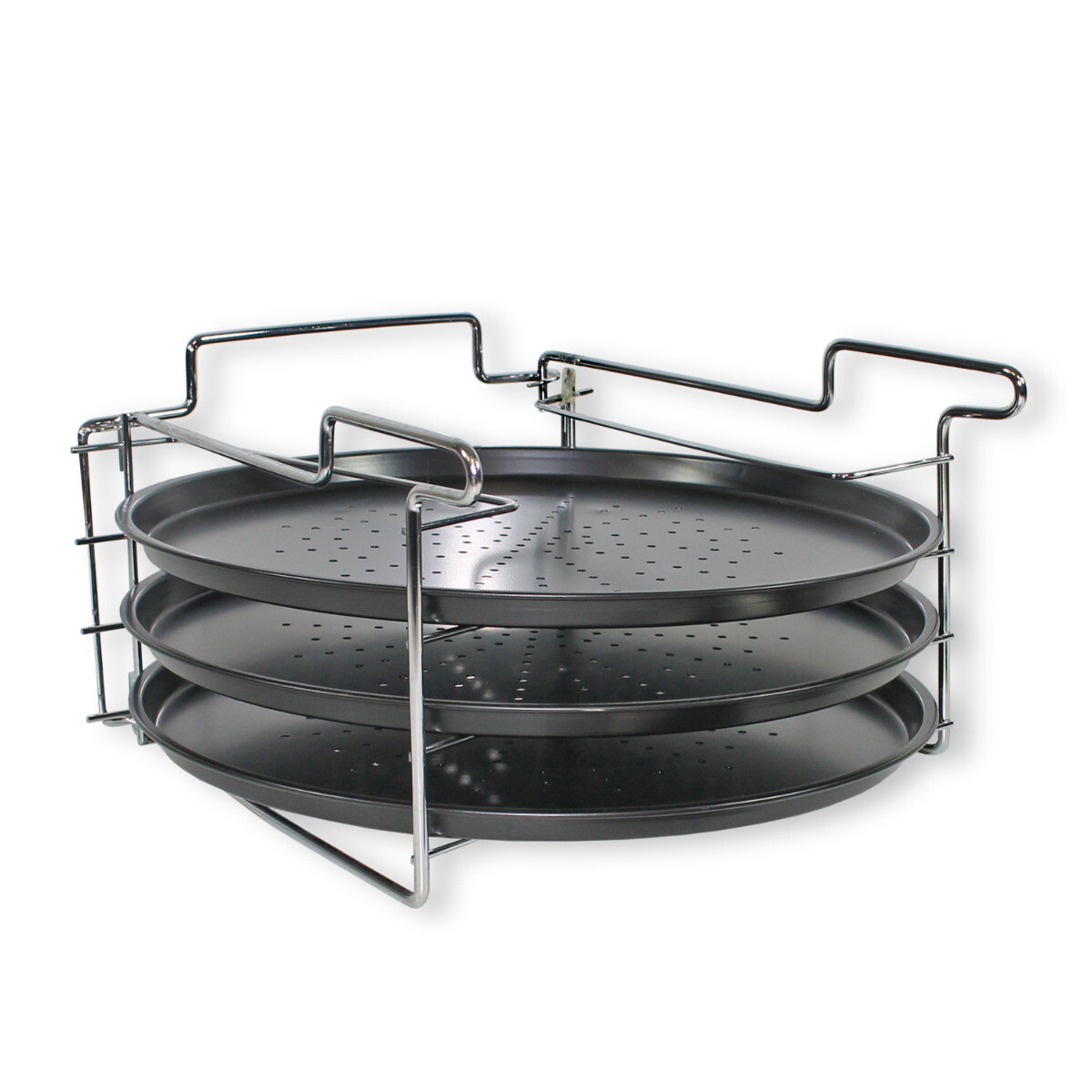 Pizza Backset mit Pizzablech Halter 4er Set Pizzablech Pizzaständer für ...