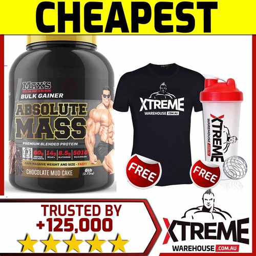 MAX'S ABSOLUTE MASS 6LB VANI// SUPER MAXS SERIOUS SIZE GAINER GET ...