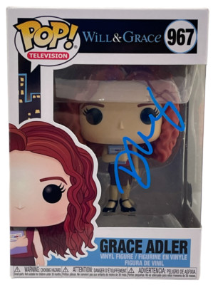 DEBRA MESSING SIGNED GRACE ADLER 967 FUNKO WILL & GRACE AUTOGRAPH ...