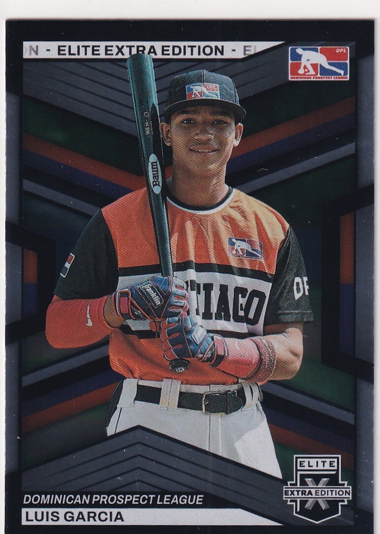 2023 ELITE EXTRA EDITION RC LUIS GARCIA DOMINICAN LEAGUE ROOKIE (JC ...